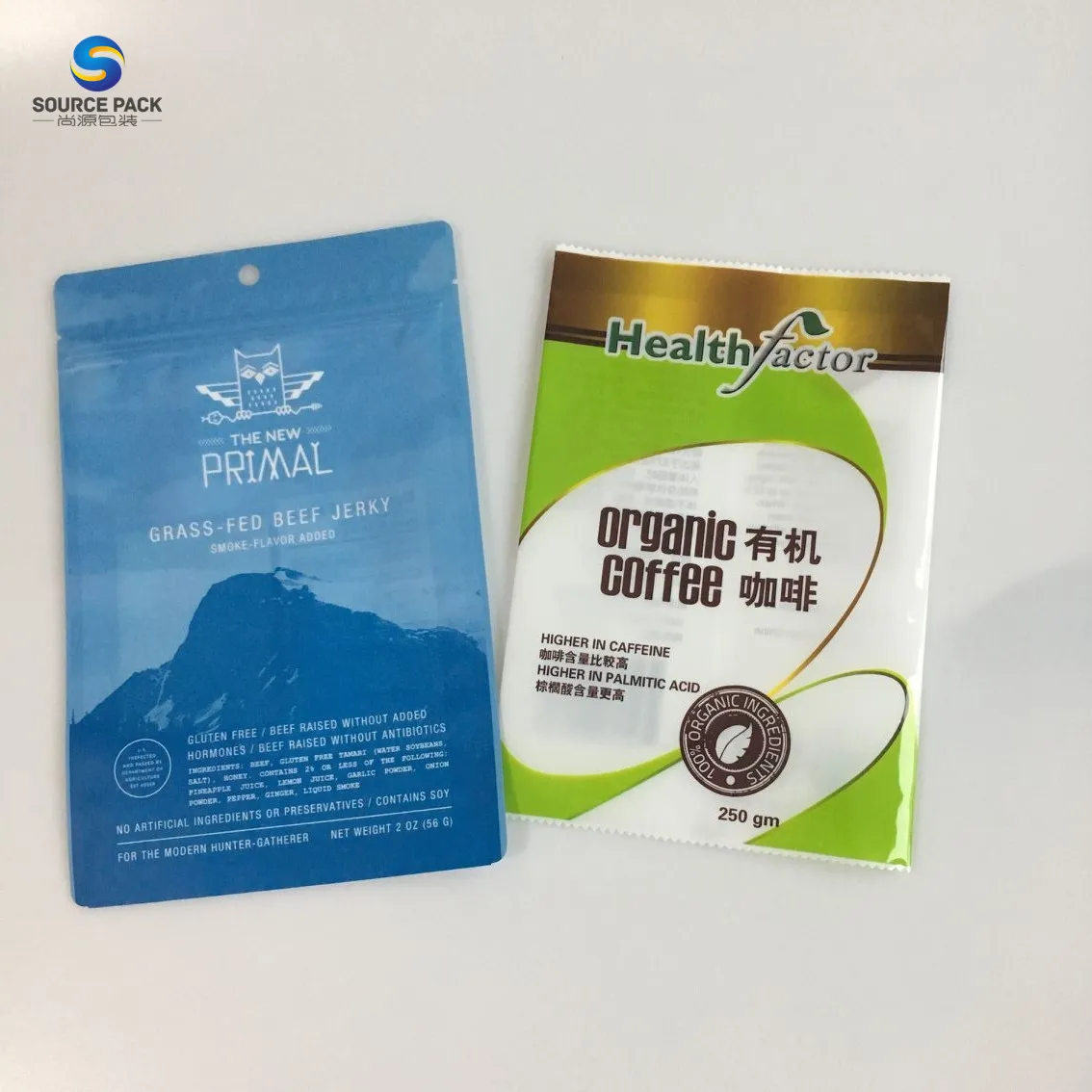 Customized Plastic Three Side Sealed Sachet For Powder Packaging ...