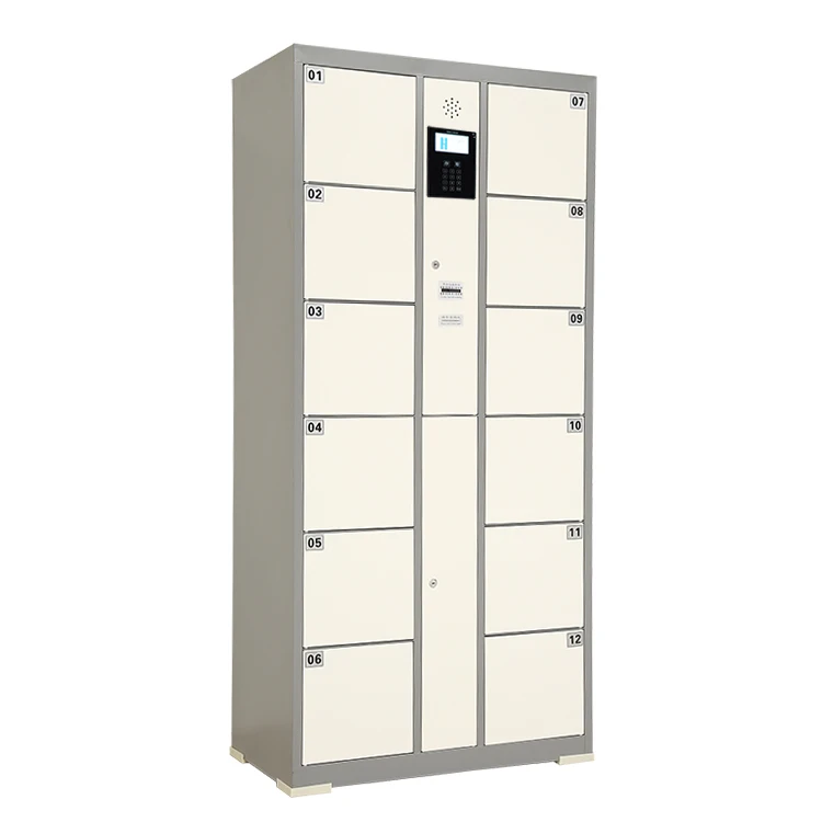 12 Doors Iron Electric Lockers For Shopping Center - Buy Iron Electric ...