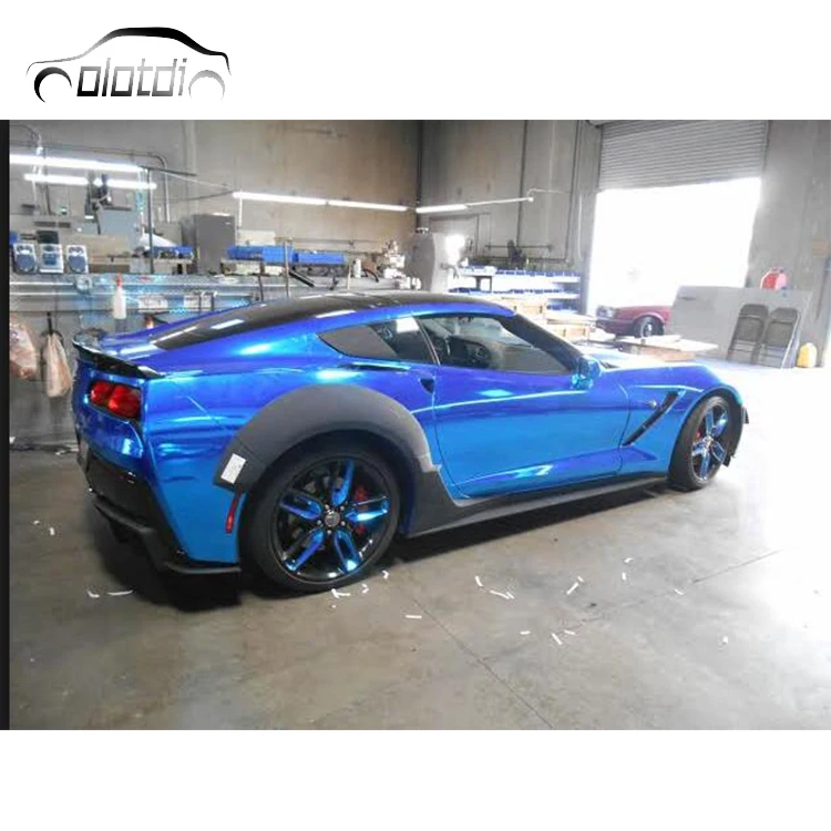 Car Bumper Carbon Rear Side Fenders Arch Edge Wheel Flare Fenders For ...