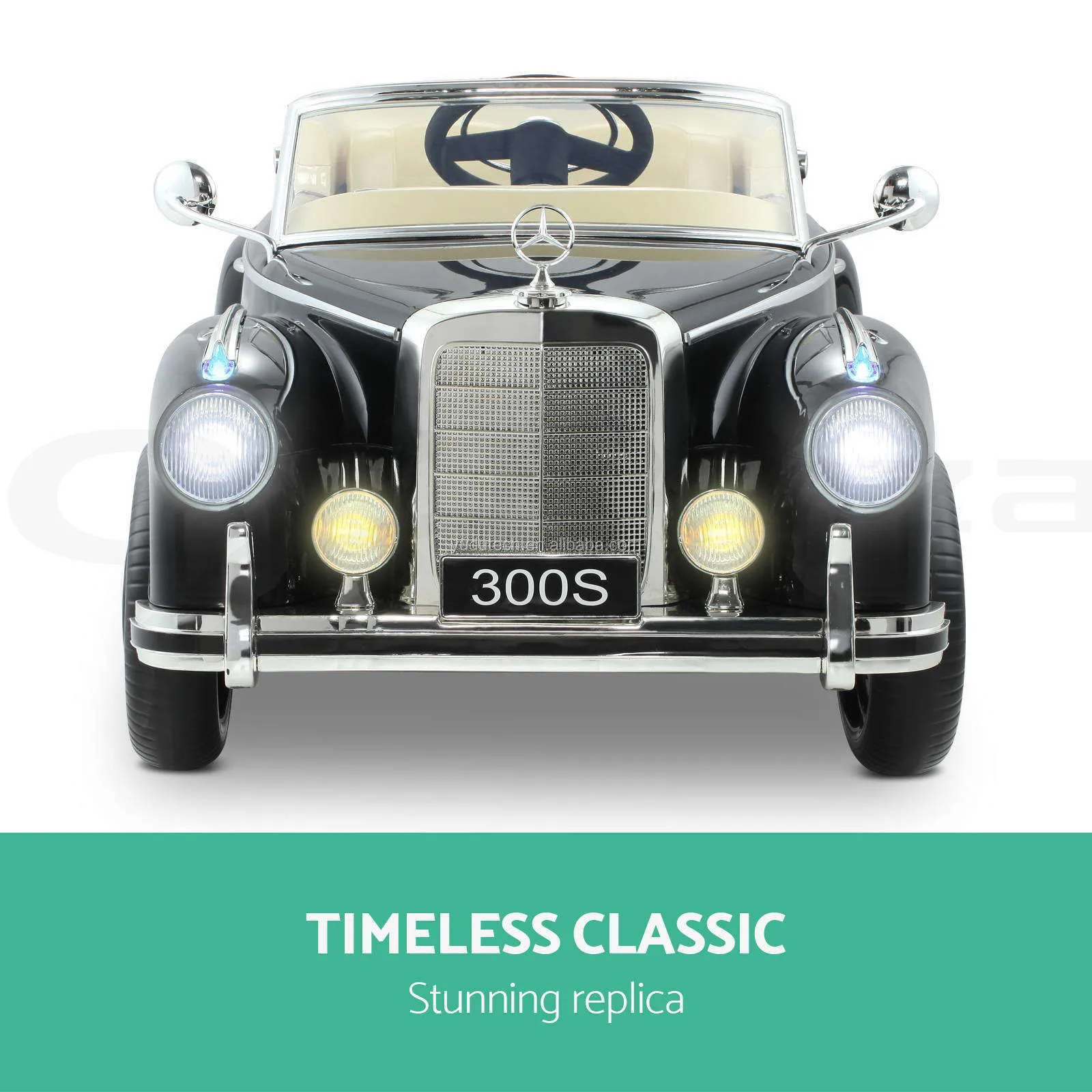 Kids Ride-on Car Licensed Mercedes-benz 300s Electric Toy 12v Remote ...