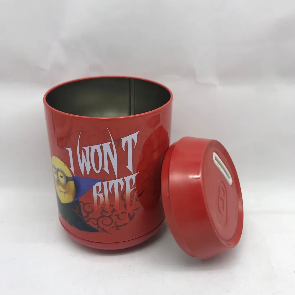 2019 Hot Whole Sale Custom Tin Coin Bank Coke Can Shape Metal Money Tin ...