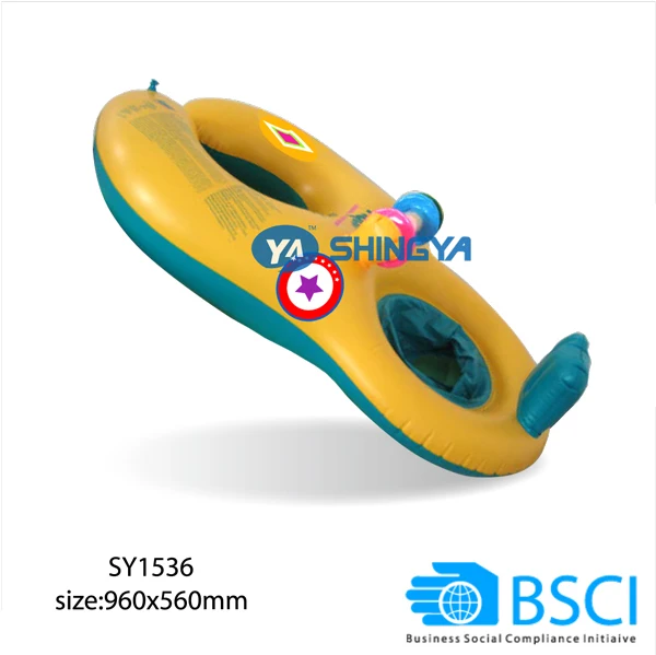 Promotional Foldable Inflatable Twins Baby Double Swim Float Seat - Buy ...