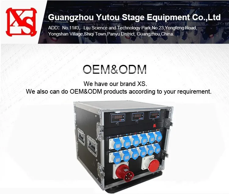 stage power distribution box 12 channel Products from Guangzhou Yutou ...