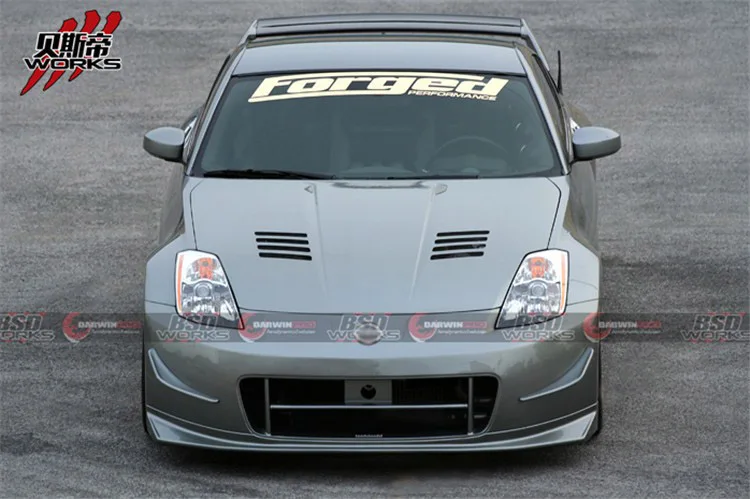 Darwinpro Nismostyle 2 Door Glass Fiber Front Bumper for 350Z