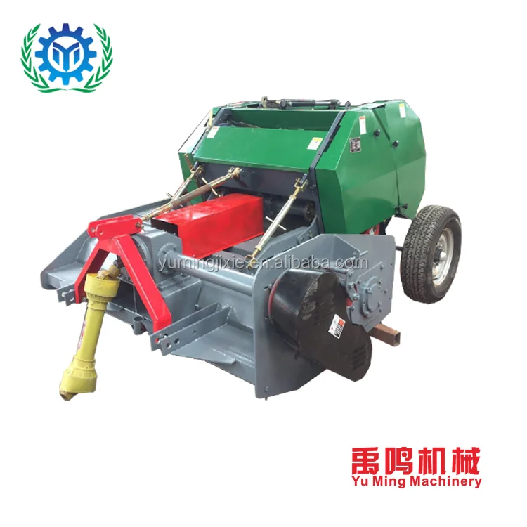Combine Crushing And Baling Machine Mini Round Hay Baler Machine Straw ...