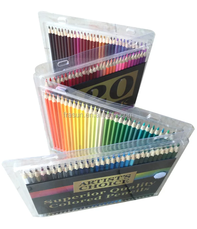 Artist's Choice 120 100 60 48 Color Pencil,Oily Color Pencil 120 Colors ...