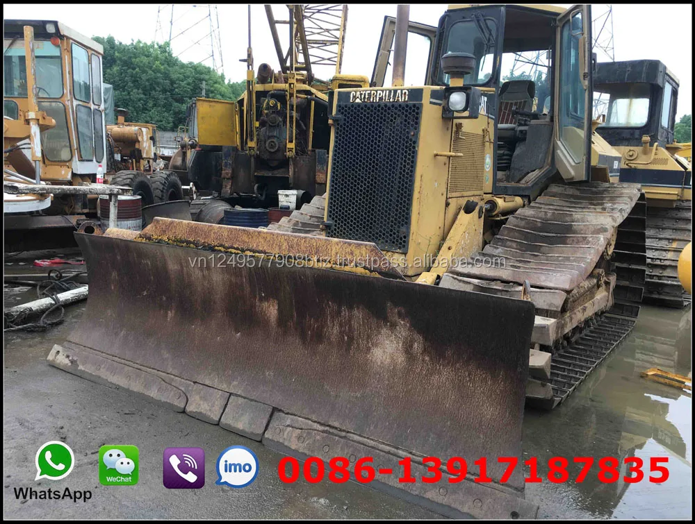 日本卡特彼勒二手推土机cat D55m推土机与沼泽履带板 Buy 二手caterpillar D5m推土机 使用cat D5m推土机出售
