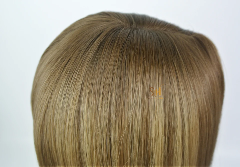 Wholesale Human Hair Kosher Jewish Wig Black Woman