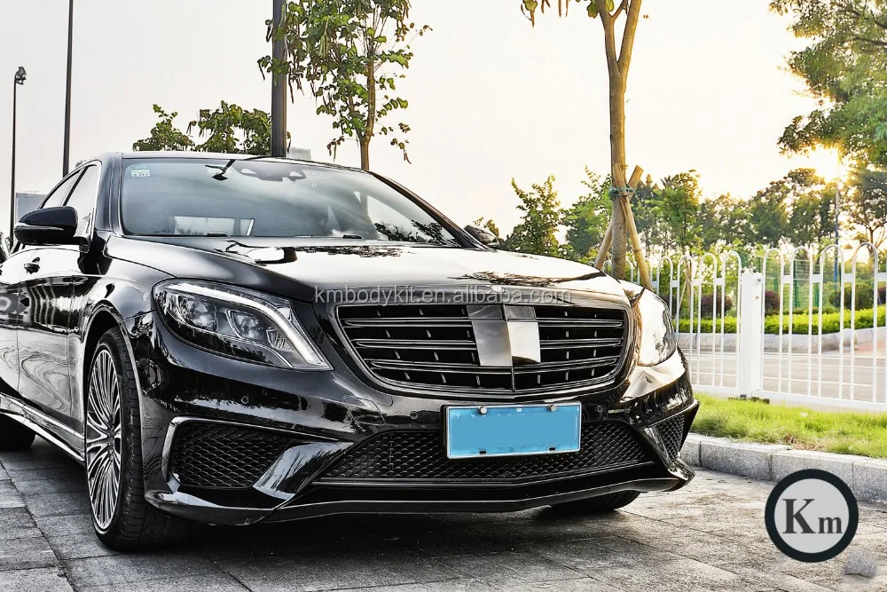 KM Body Kit for MB S-class W222 Upgrade S63 AMG Bumper Auto Parts Front ...