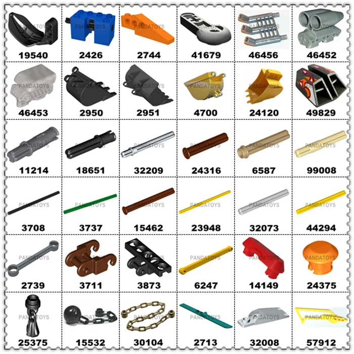 Legoes Mini Technics Blocks Diy Kit Technic Gear Learning Resources Toy ...