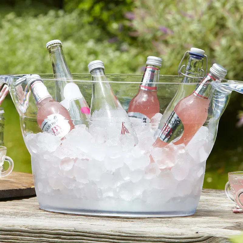 12L Party Wine Tub - Sustainable Acrylic Chiller Bucket