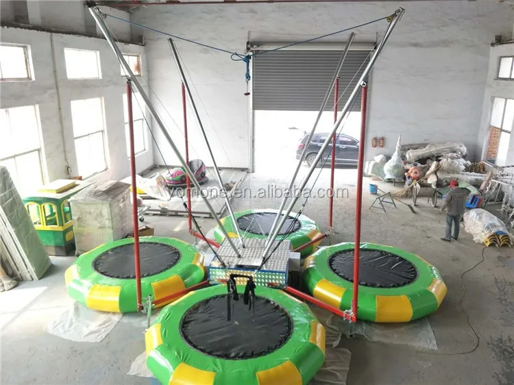Portable Amusement Rides In Park/square Children Bungee Jumping ...