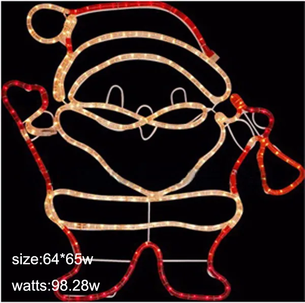 Holiday Light 110V 2d Led Christmas Santa Claus Motif Light| Alibaba.com