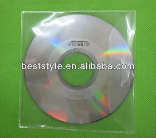 Clear Soft Plastic Cd Dvd Pvc Sleeves - Buy Plastic Cd Sleeves,Cd Dvd ...