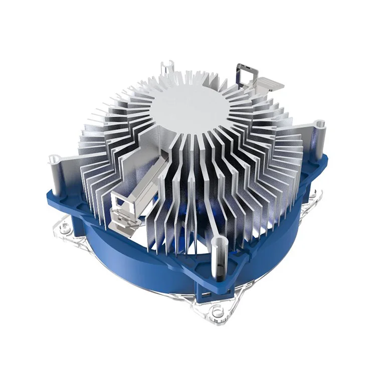 Fast Heat Dissipation Computer Cpu Disipador With Blue Led Fan - Buy ...