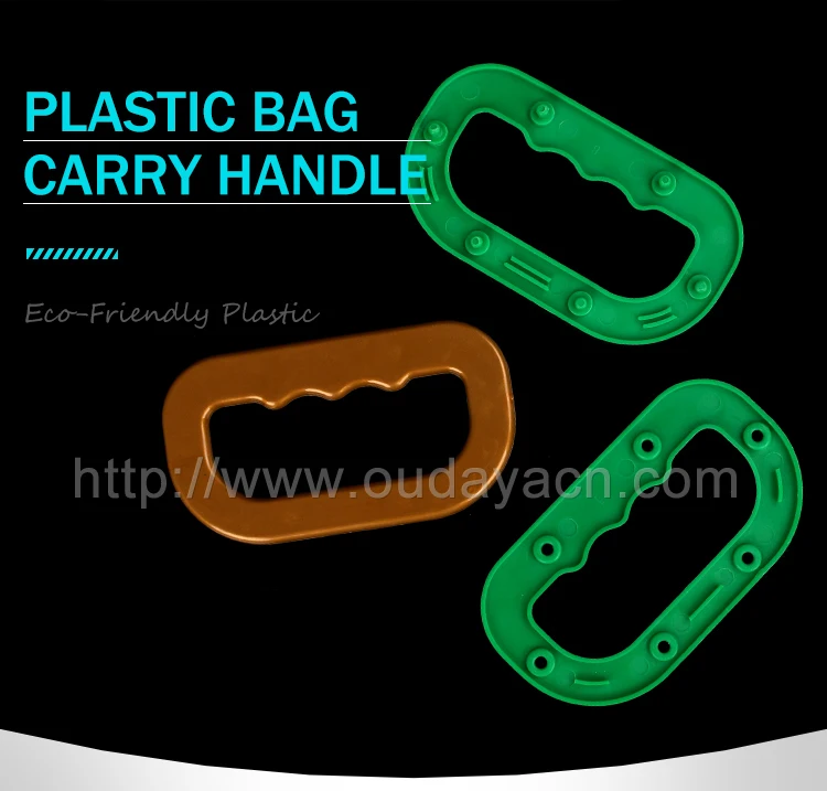 Colorful Detachable Plastic Bag Carrying Handles for Rice Bag