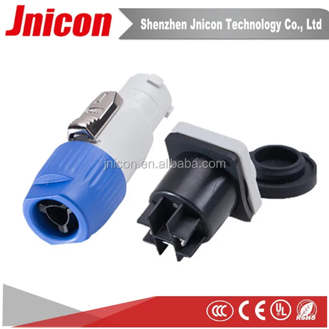 20A DC Waterproof 3 Pin DIN Connector - Reliable Power