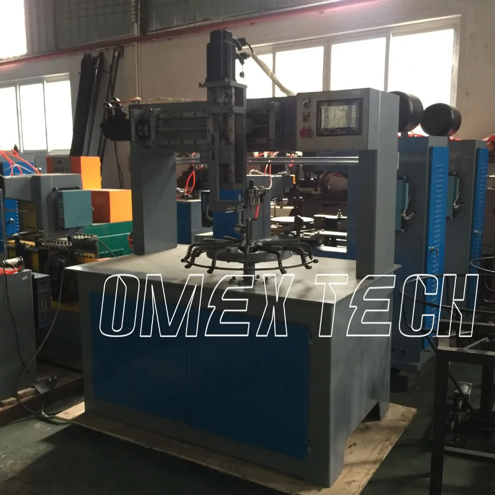 Automatic Spiral Fan Guard Wire Looping Machine - Buy Wire Looping ...