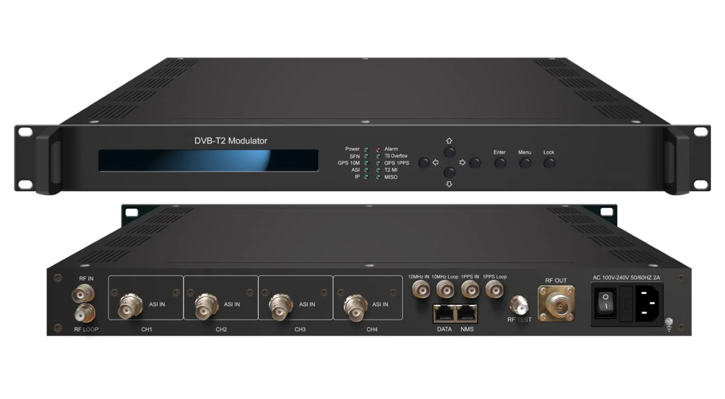 Wolck Wk-3316 16 In 1 Ip Qam Dvb-c Modulator Ip Input And Rf Output ...