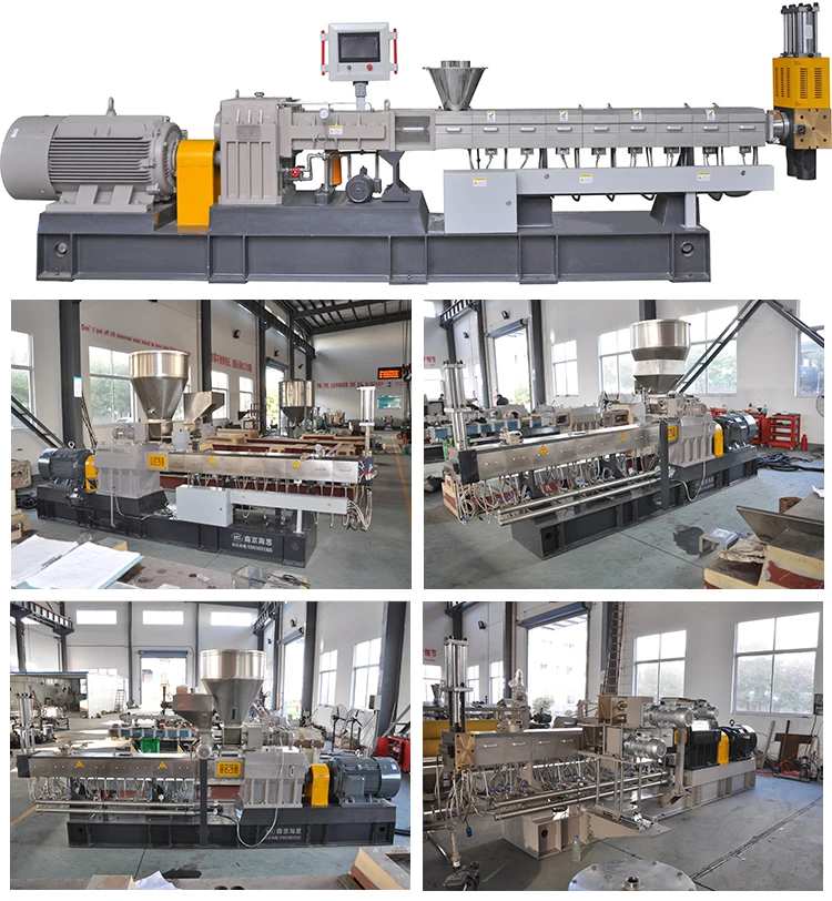 Tse-65b Twin Screw Extruder Machine Special-purpose For Pet Food ...