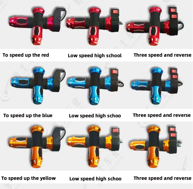 Electric Friction Speed Control Rotary Throttle With 3 Speed Switch ...