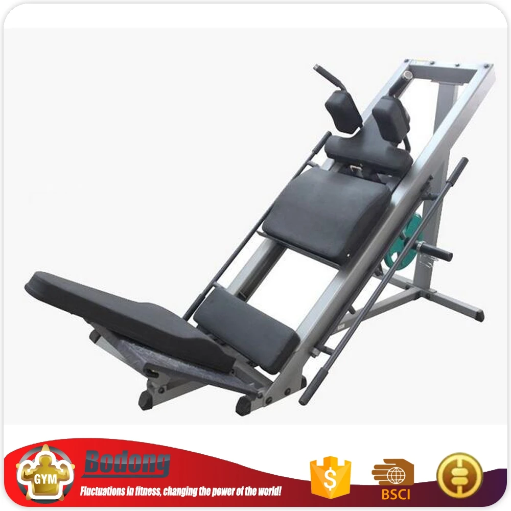 Seated Incline Squat Machine - 45 Degree Kicking Sissy Squat