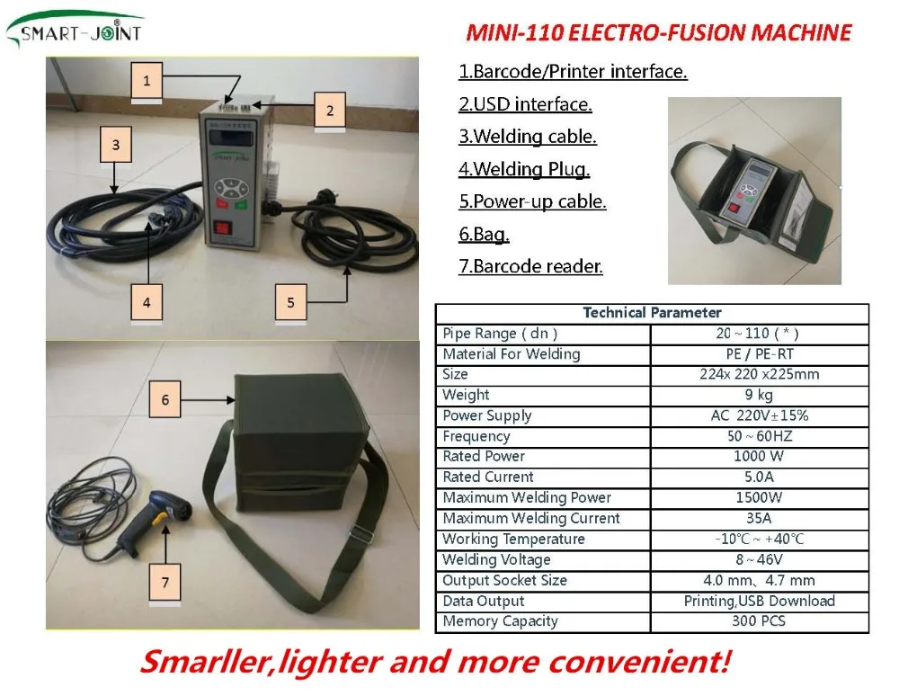 Pe Electrofusion Machine Fusion Machine Mini - Buy Electrofusion ...