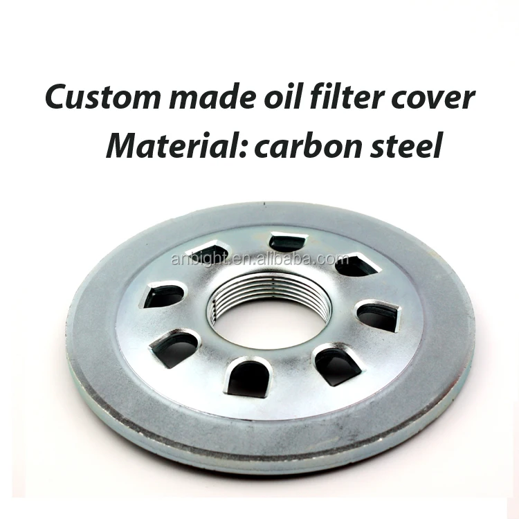 Custom Made Carbon Steel Deep Drawn Oil Filter Cover - Buy Custom Made ...