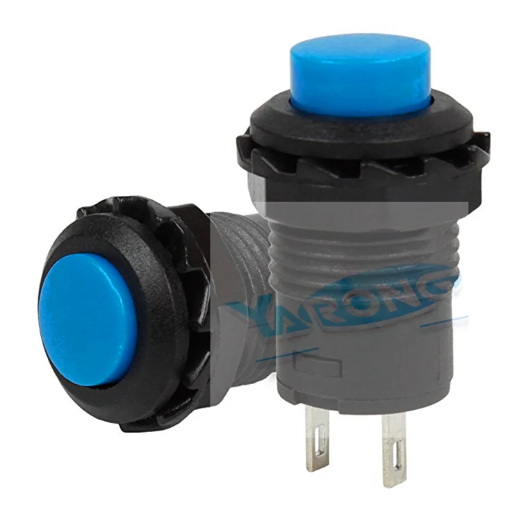 2a 250v Double Pole Small Pushbutton Switch - Buy Waterproof Push ...