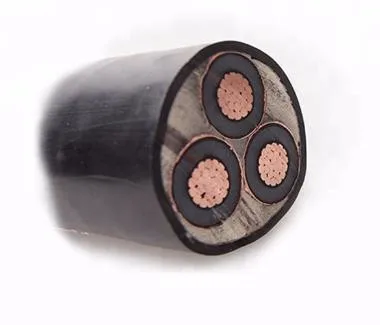 24KV High Voltage Power Cable HN33S23 with 3x150mm2 Copper
