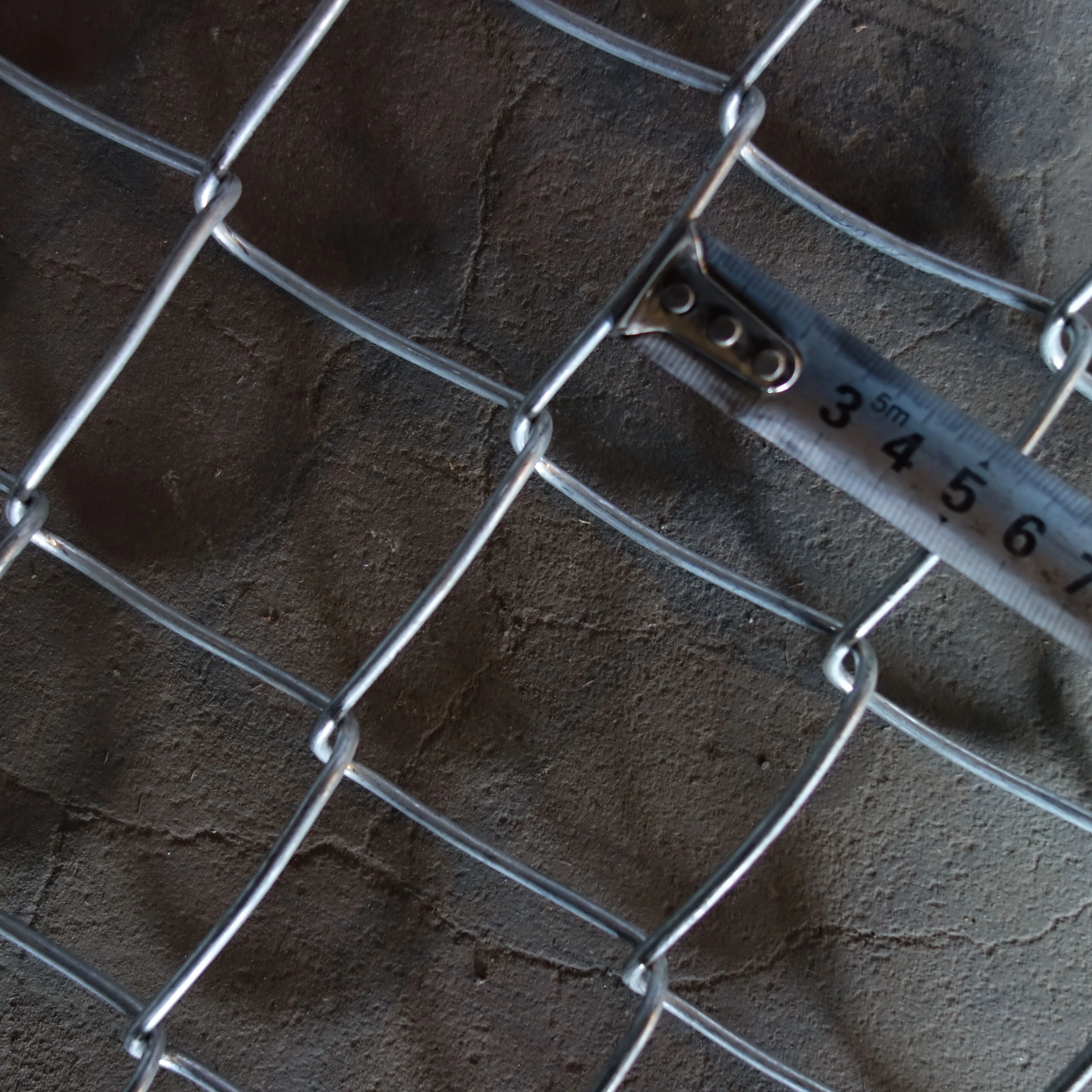 Pvc Residential Chain Link Fence / Chain Link Wire Mesh / Pvc Coated ...