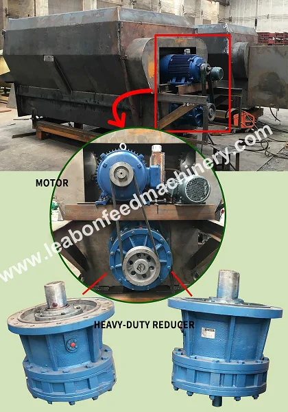 10m3 Electric Tmr Mixer Poultry Cattle Automatic Feed Equipment ...