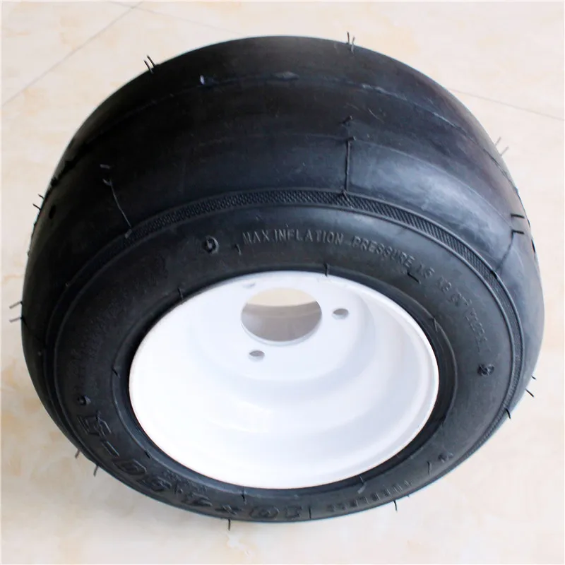 Front Wheels And Iron Rims Hub 5 Inch Go Kart Tire With Rim Chinese ...