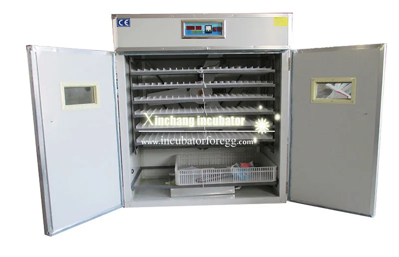 Big Circulation Fan 1056 Eggs Full Automatic Chicken Egg Incubator For ...