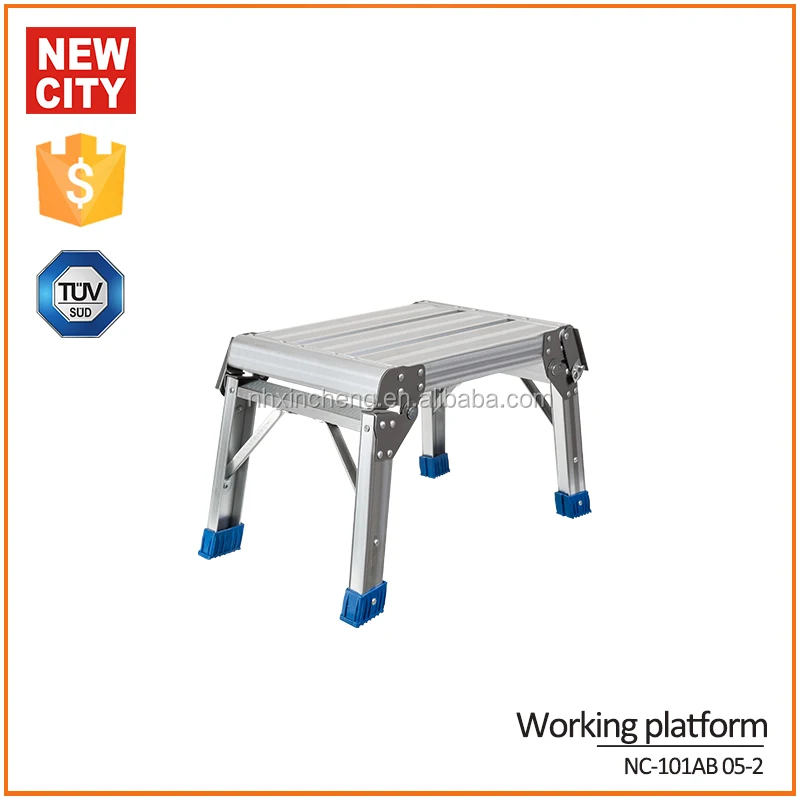Aluminum Folding Step Stool - Durable & Versatile