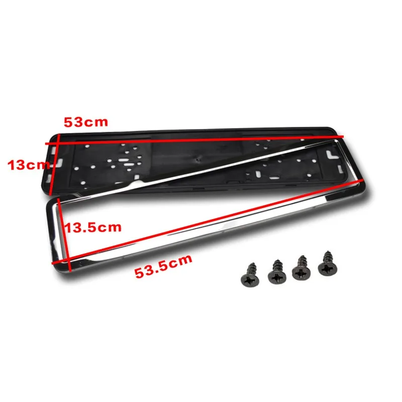 Guangzhou Car Universal Number Plate Holder European Stainless Steel Eu ...