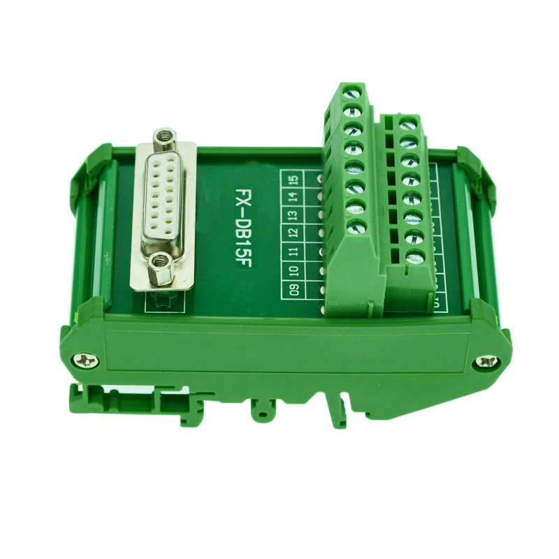 Db15 Vga Female D-sub 15 Pin Port Signals Breakout Pcb Board Screw ...