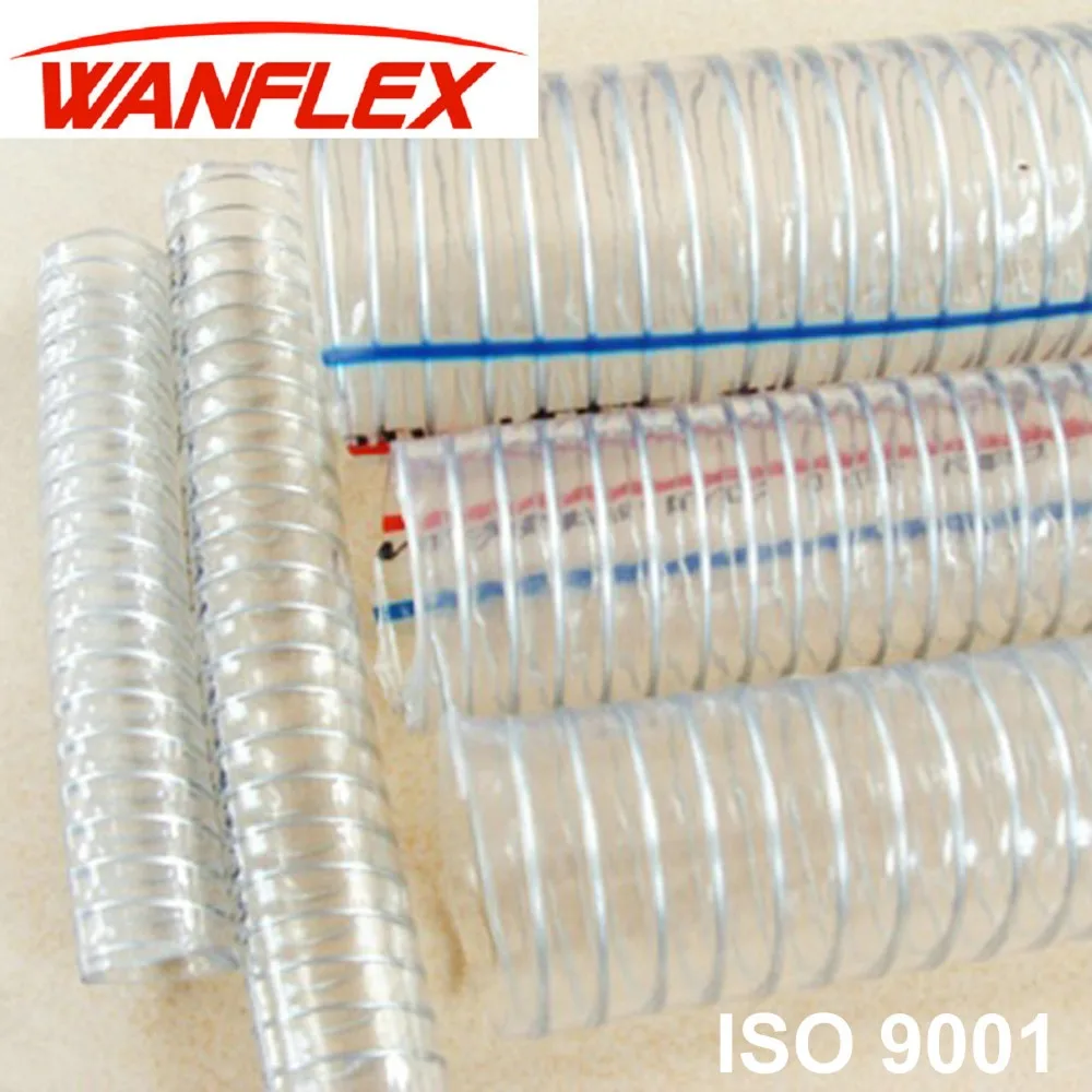 Clear Pvc Pneumatic Antistatic Steel Wire Hose Tube Pipe /anti Static ...
