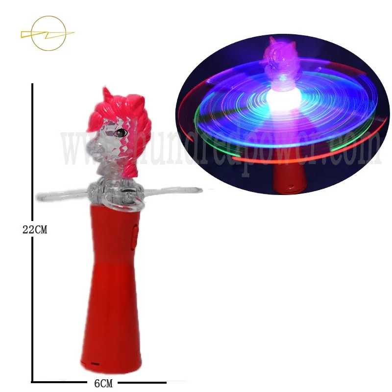 Light Up Led Orbiter Spinning Wand Hand Held Wand,Spinning Space Wand ...