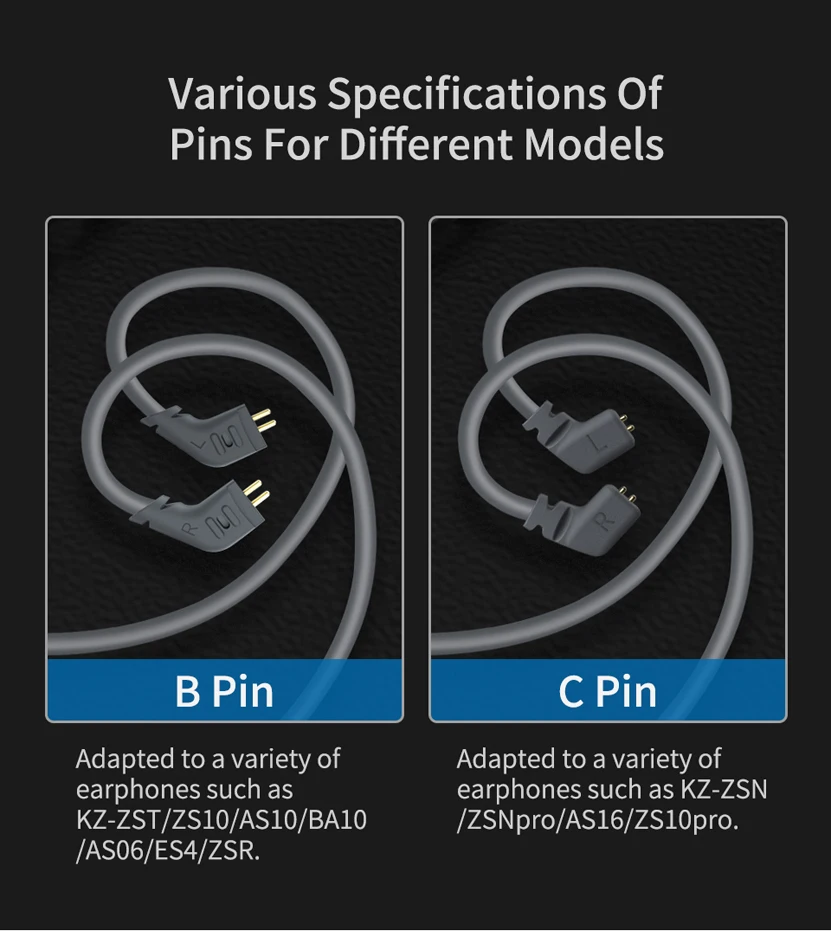 Kz Hd Csr8675 Bluetooth Module V5.0 Wireless Upgrade Cable For As10 Zst ...