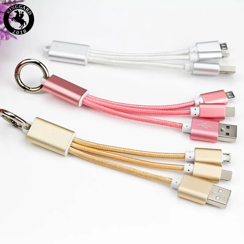 Factory Wholesale Keychain Usb 2.0 Charger Cable For Phone - Buy ...