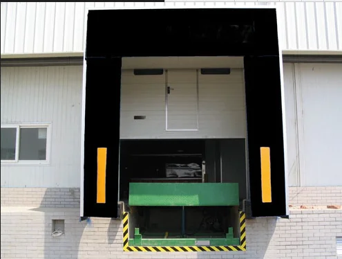 Sectional Industrial Glass Door with Dock Shelter & Dock Lever - YONGHONG