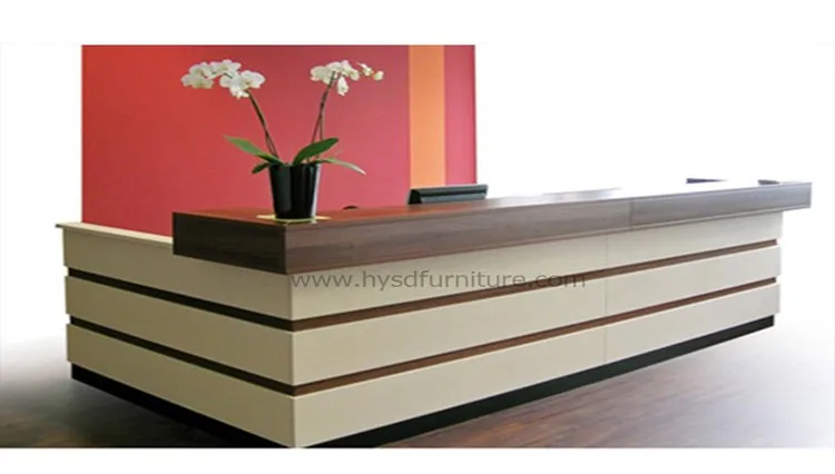 Popular Office Furniture Modern Wooden Front Desk - Buy Front Desk ...