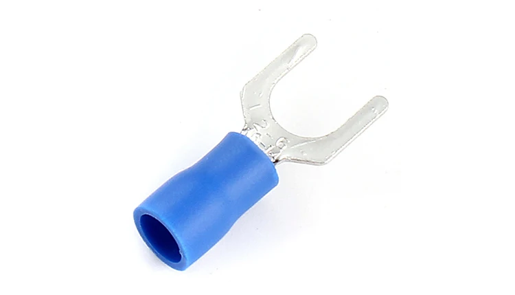 Insulated Wire Terminals Double Crimp Spade Cord End Terminals ...