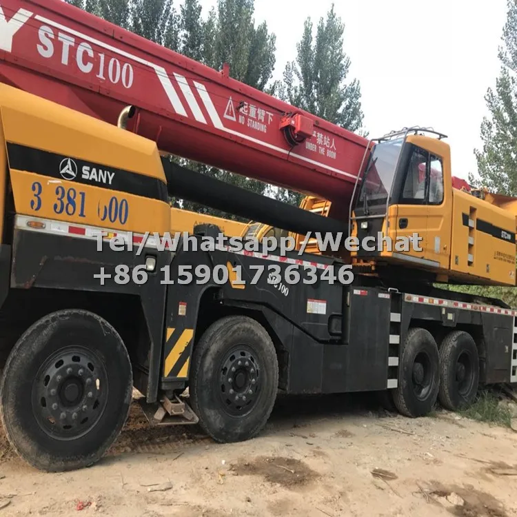 Used 90 Ton Sany Stc900 100 Ton Stc1000 Truck Crane Price For Sale - Buy Used 90 Ton Sany Truck ...