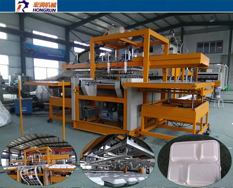 Ps Foam Fast Food Box Forming Machine Polystyrene Lunch Box Making ...