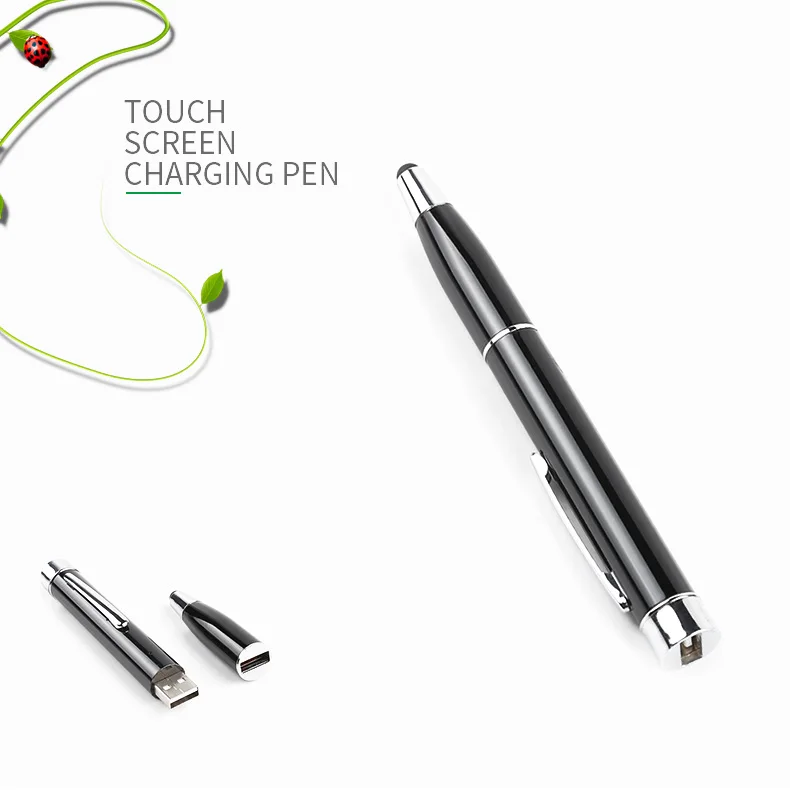 Portable Usb Power Bank Stylus Pen With Screen Touch Function - Buy ...