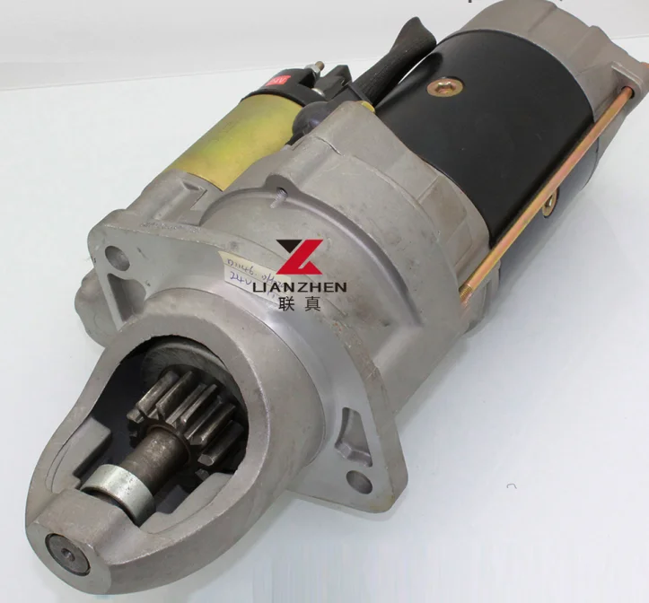 With Engine D1146 Excavator Starter Motor 65.26201-7049 For Daewoo ...