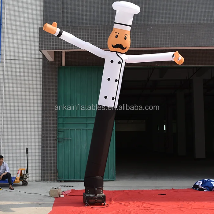 Customized Inflatable Cook Air Dancer/inflatable Chef Air Dancer For ...