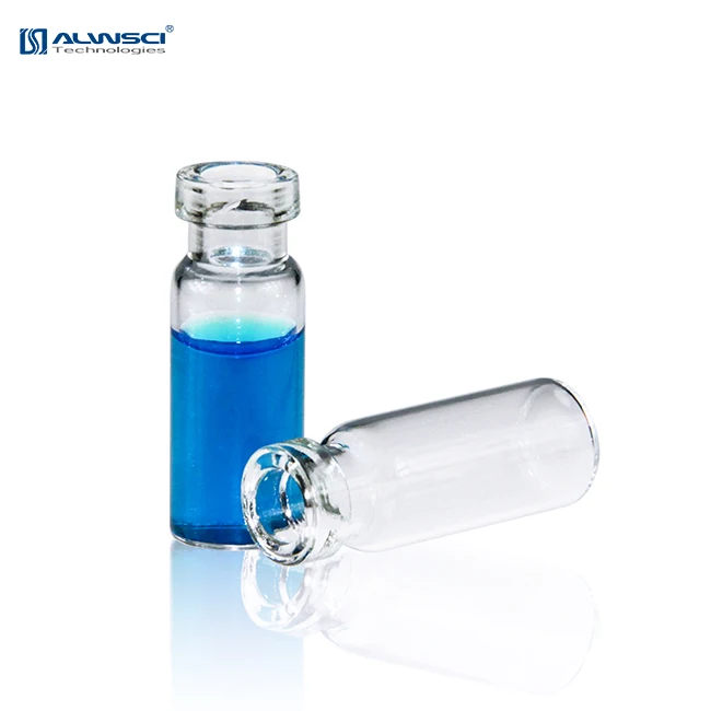 Alwsci 2ml 11mm Crimp Tubular Glass Hplc Sample Vial For Injection 2ml-11-v1001 - Buy 2ml Crimp ...